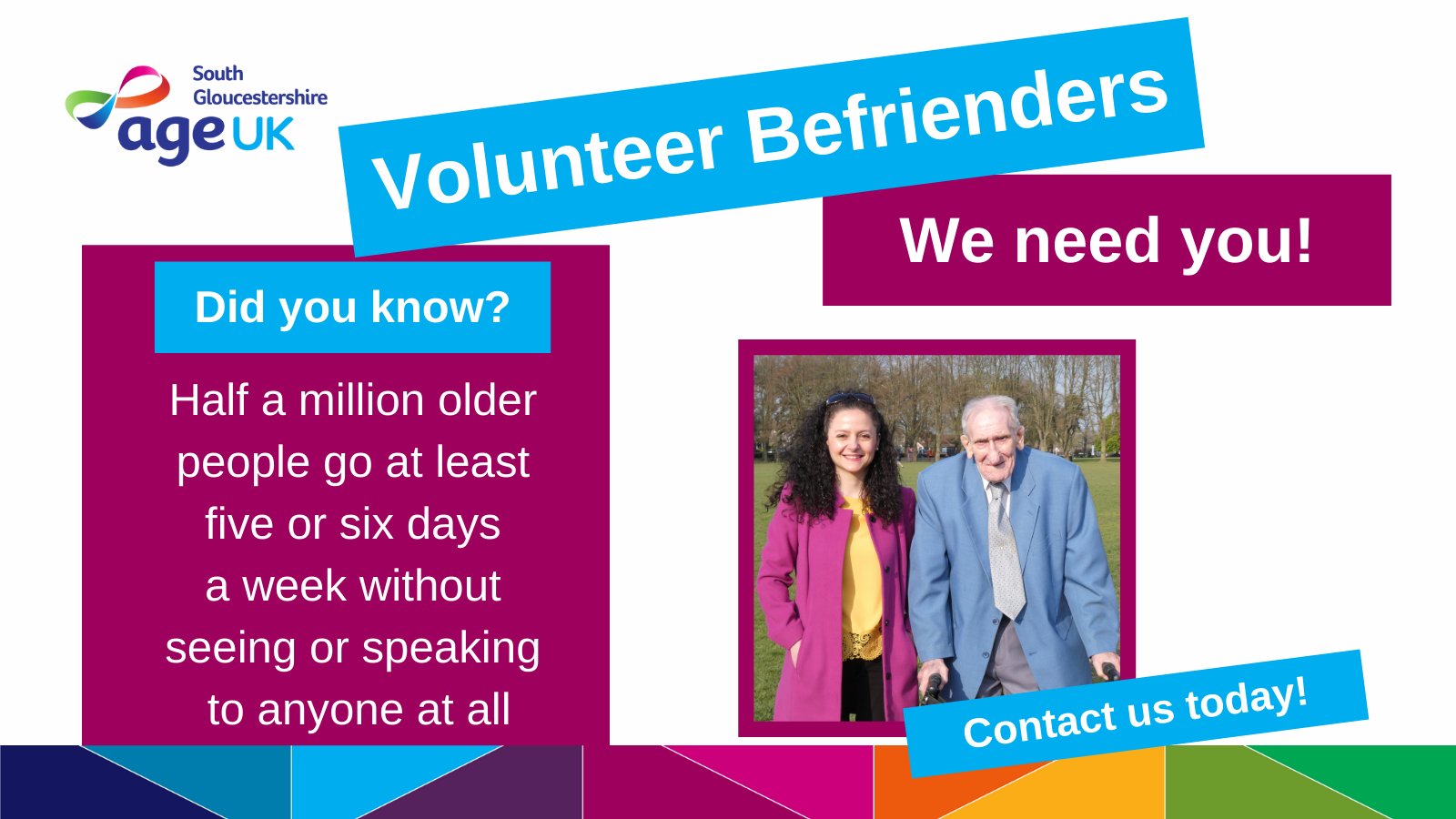 Volunteer befrienders needed - Well Aware